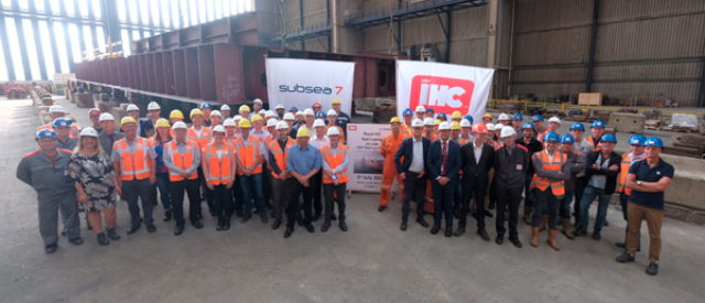 Subsea 7 Celebrates Build Milestone and Announces Vessel Name